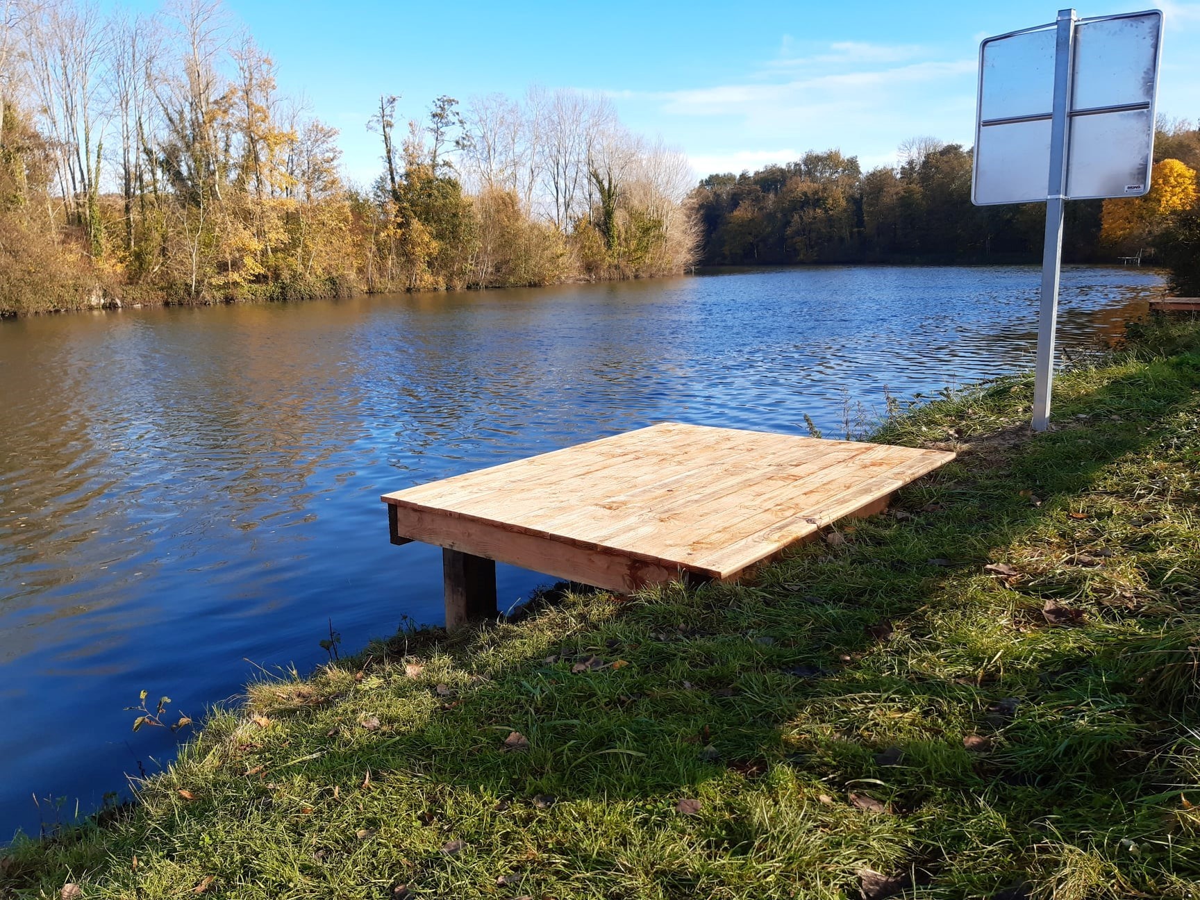 Les pontons pêche - Fédération pêche de l'Oise